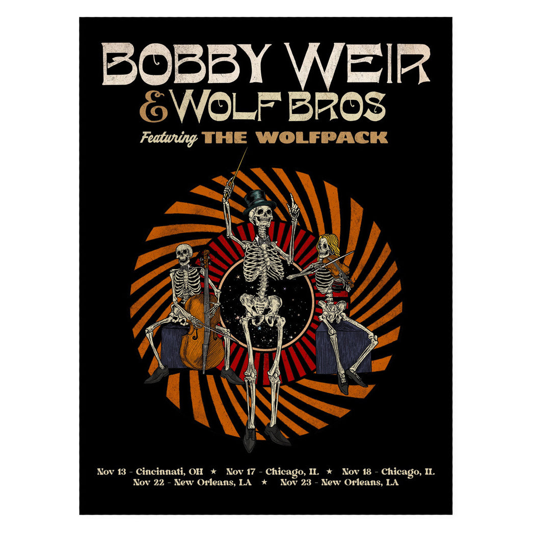 Bob Weir - Bobby Weir & Wolf Bros Winter Event Poster